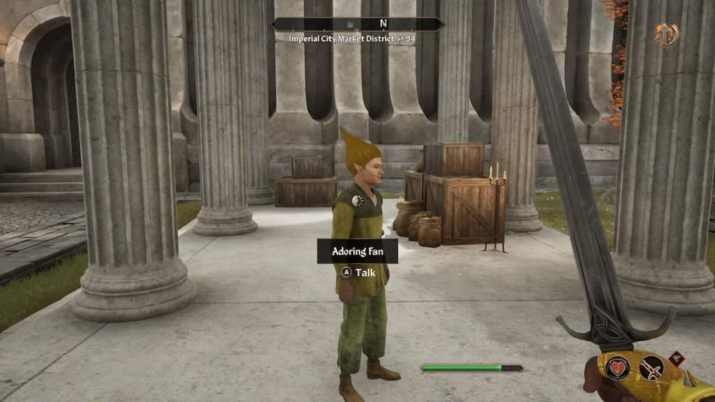 How to get and use Adoring Fan in Oblivion Remastered
