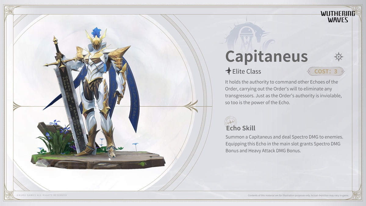 Wuthering Waves Capitaneus Echo skill and locations – Destructoid