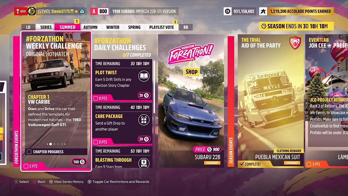 How to get Forzathon Points in Forza Horizon 5 - Best methods – Destructoid