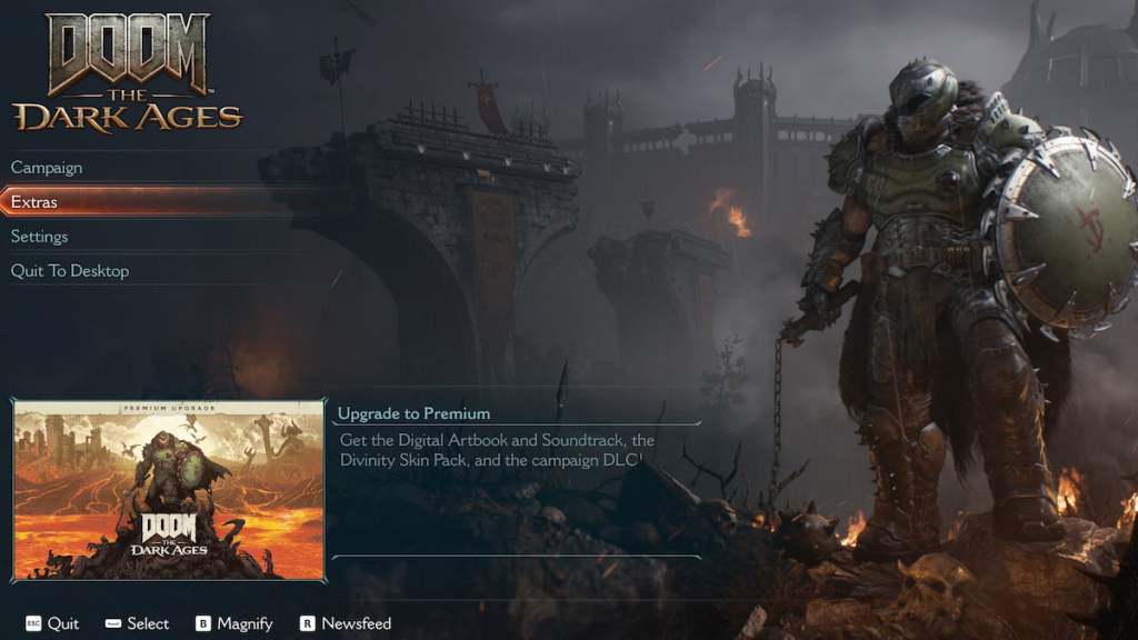 How to change character and weapon skins in Doom The Dark Ages ...