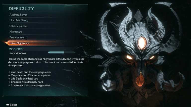 Doom The Dark Ages Pandemonium and Ultra Nightmare difficulties ...
