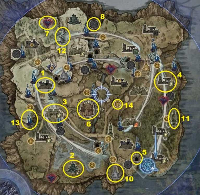 All Elden Ring Nightreign map icons and what they mean – Destructoid