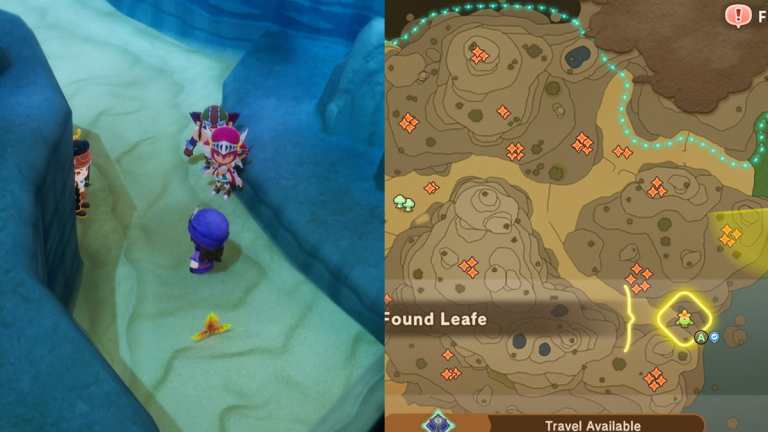 All East Dryridge Desert Leafe locations in Fantasy Life i – Destructoid