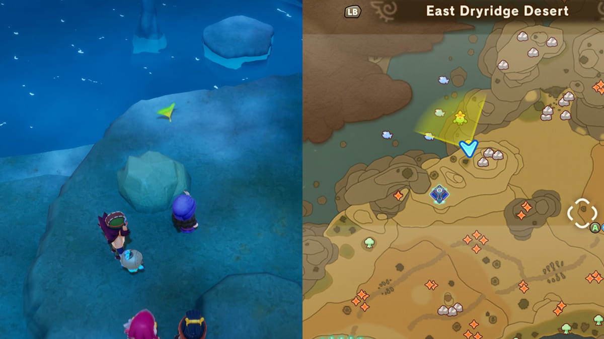 All East Dryridge Desert Leafe locations in Fantasy Life i – Destructoid