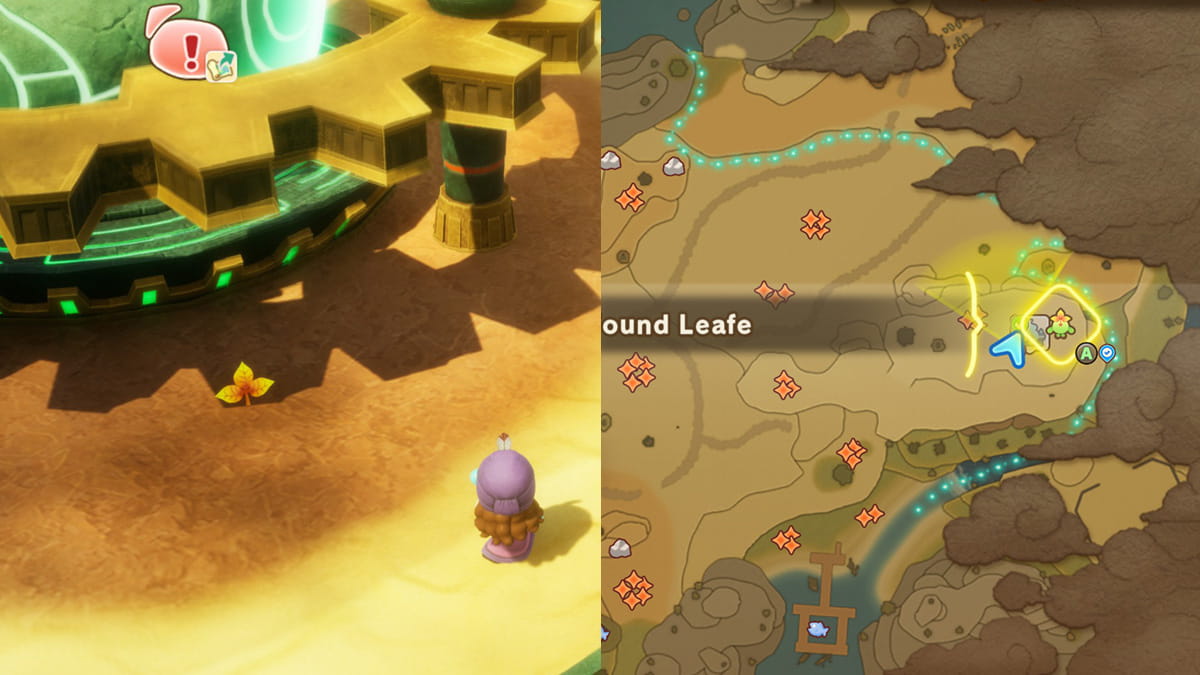 All West Dryridge Desert Leafe locations in Fantasy Life i – Destructoid