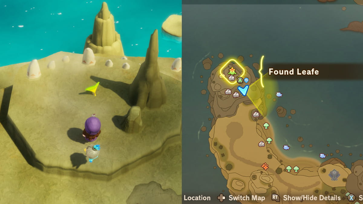 All West Dryridge Desert Leafe locations in Fantasy Life i – Destructoid