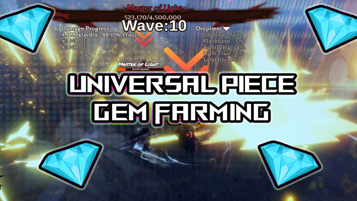 Universal Piece Gem Farming Guide - Bosses, Raids, Fishing & More ...