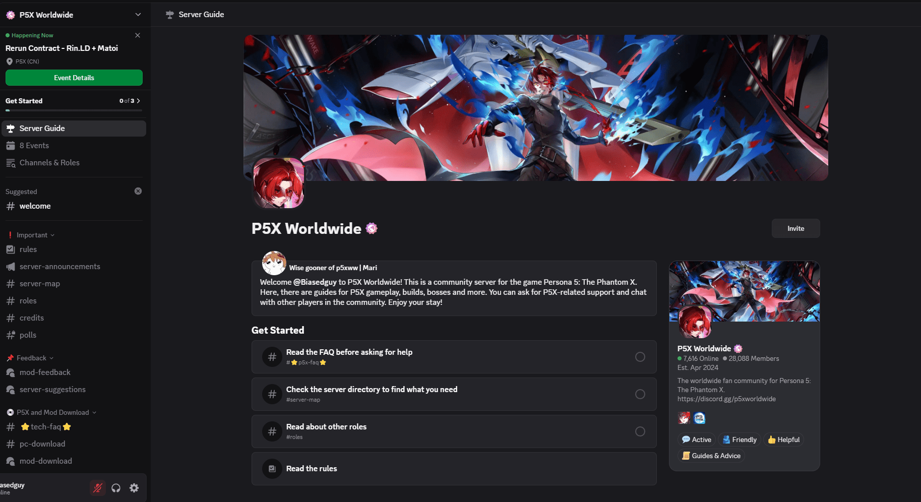 Official Persona 5 The Phantom X Discord links – Destructoid