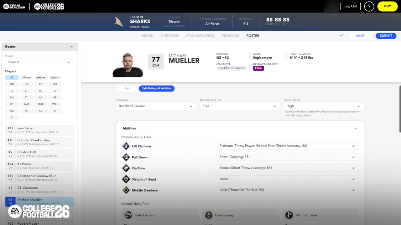 How does the Team Builder work in College Football 26? – Destructoid
