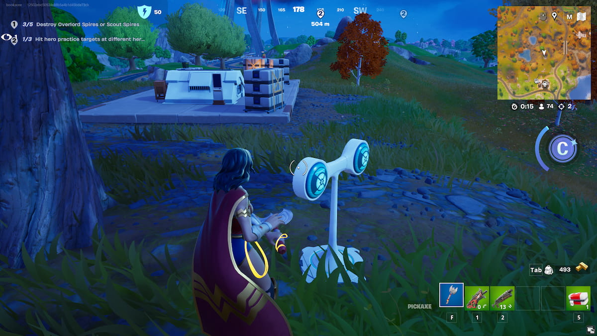 How to hit hero practice targets at different hero training outposts in ...