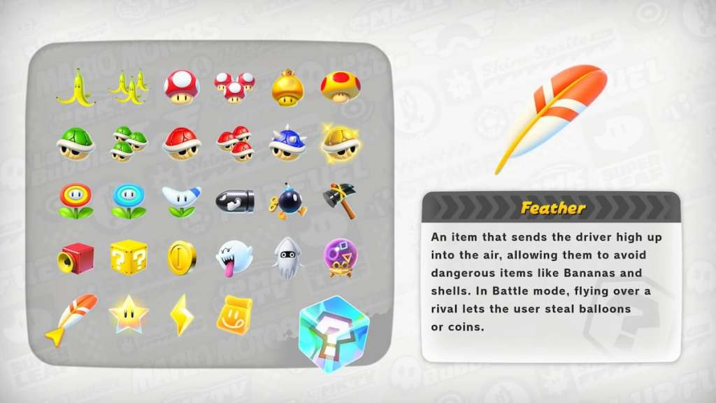 All Mario Kart World Items - New and returning Mario Kart Items ...