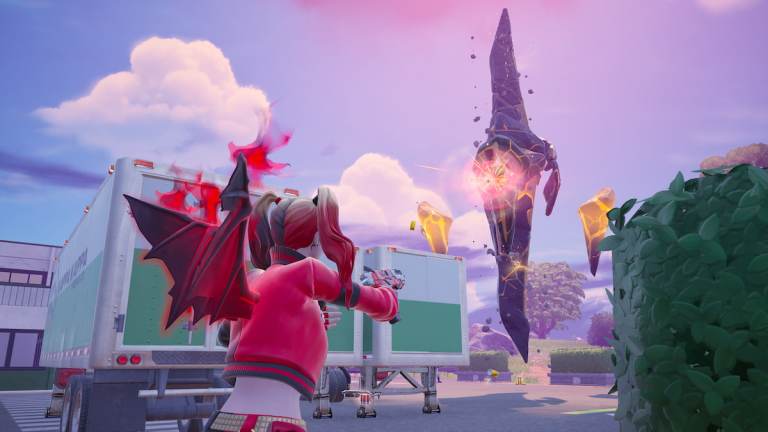 How to find and damage Overlord Spires and Scout Spires in Fortnite ...