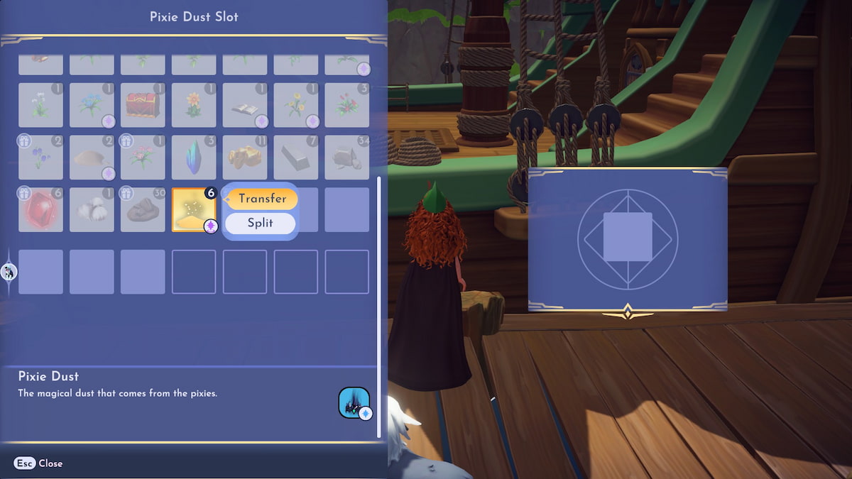 How to use Pixie Dust to make something fly in Disney Dreamlight Valley ...