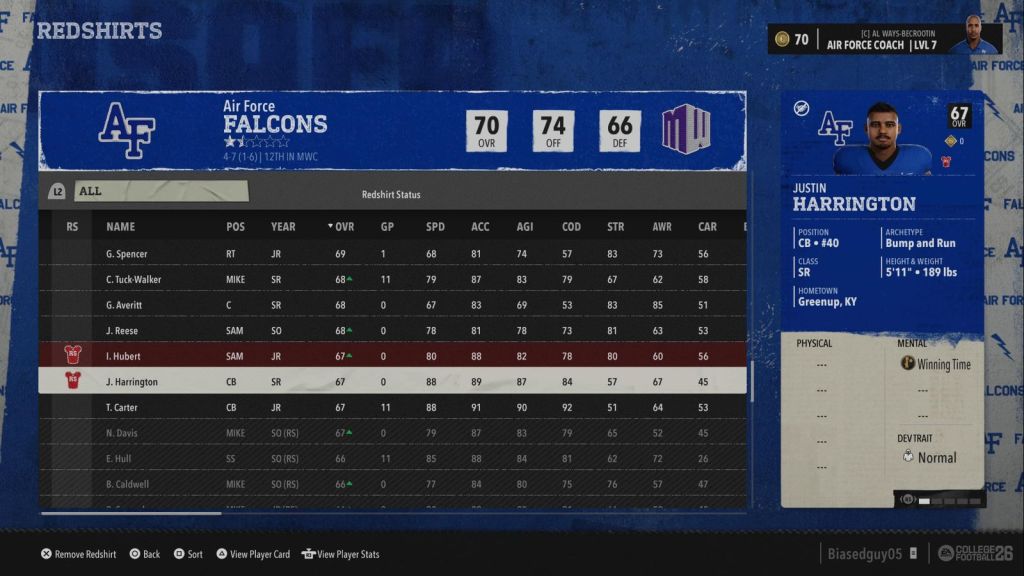 How to redshirt in College Football 26 – Destructoid