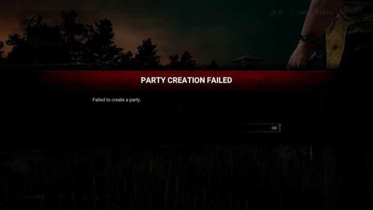 How to fix Dead By Daylight failed to create party – Destructoid