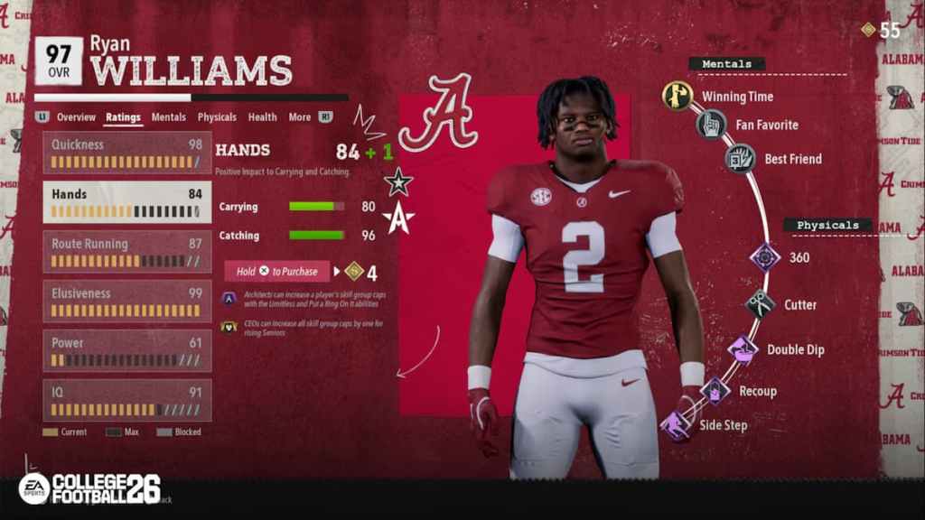 College Football 26 player progression, explained – Destructoid