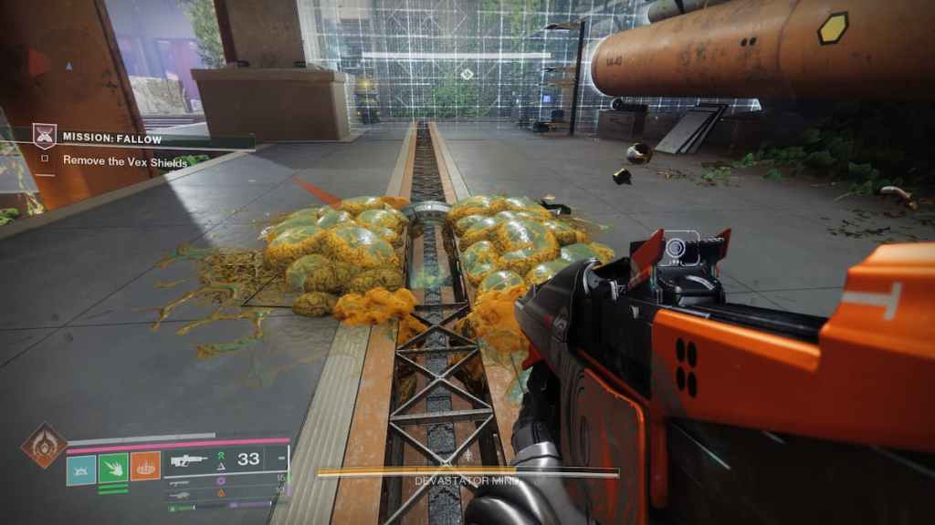 Destiny 2: The Edge of Fate - How to remove the Vex shields in the ...