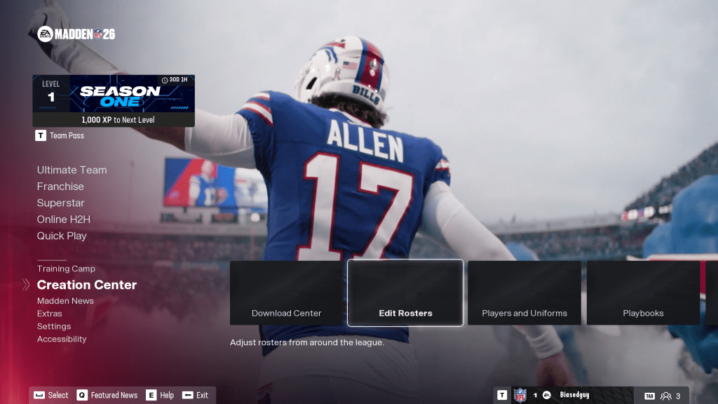 How to create and use custom rosters in Madden 26 – Destructoid