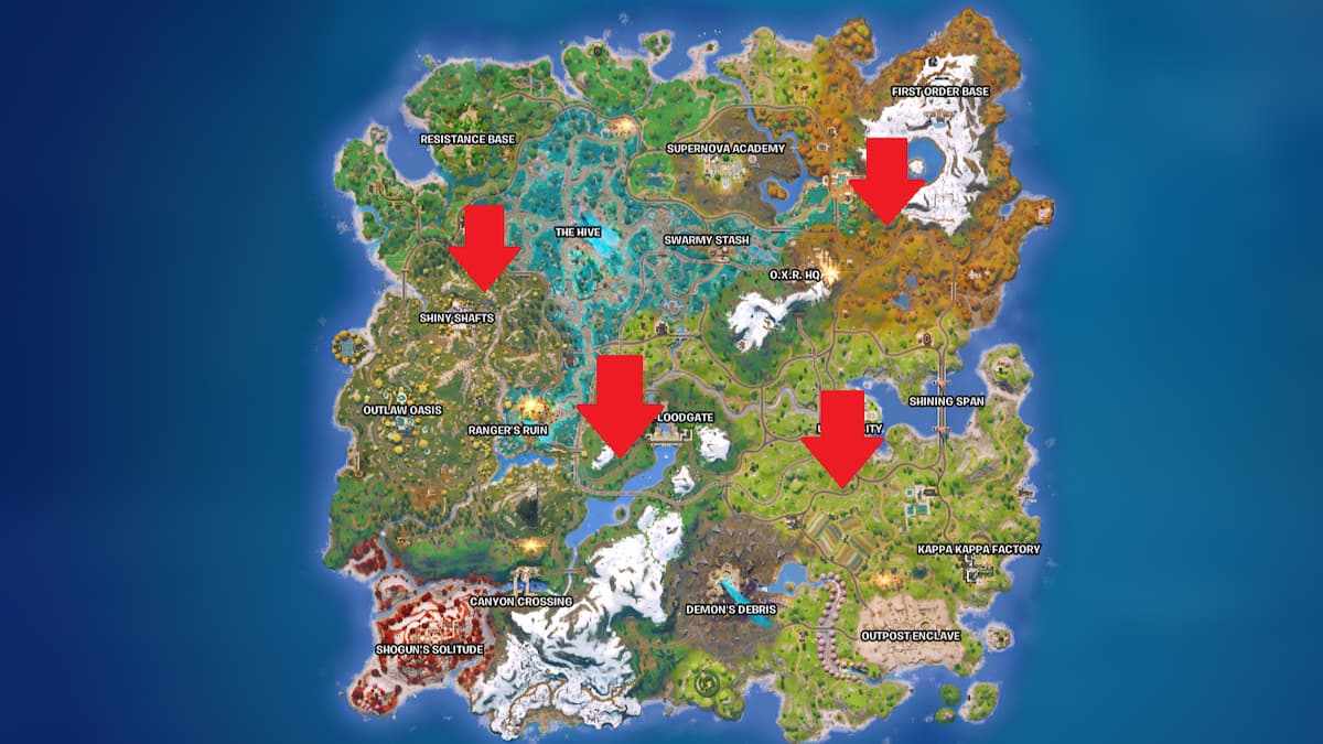 How to find and open OXR Bunkers in Fortnite Chapter 6, season 4 ...