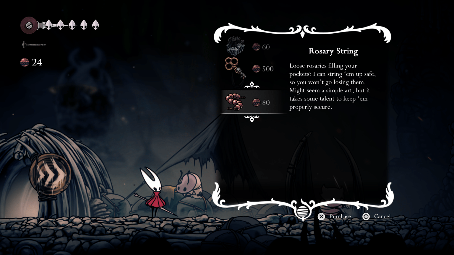 Hollow Knight Silksong Rosary String explained – Destructoid
