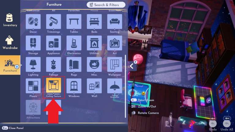 How to change ceiling texture in Disney Dreamlight Valley – Destructoid
