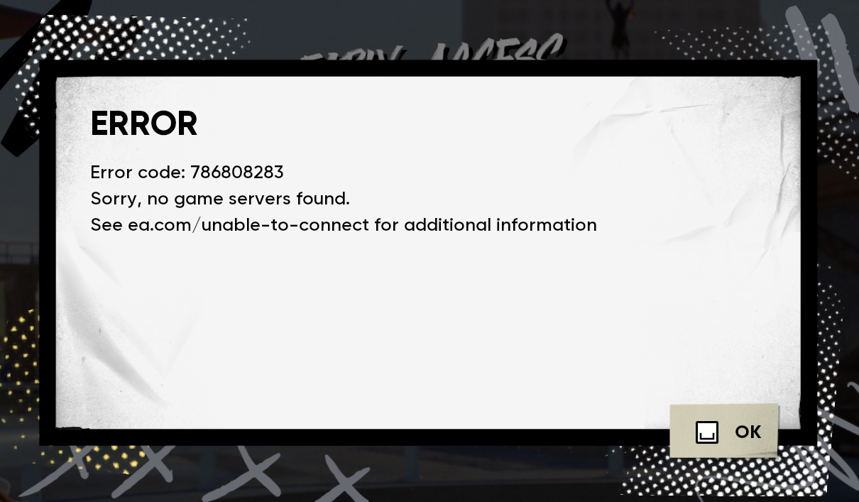 How to fix no game servers found error in Skate – Destructoid