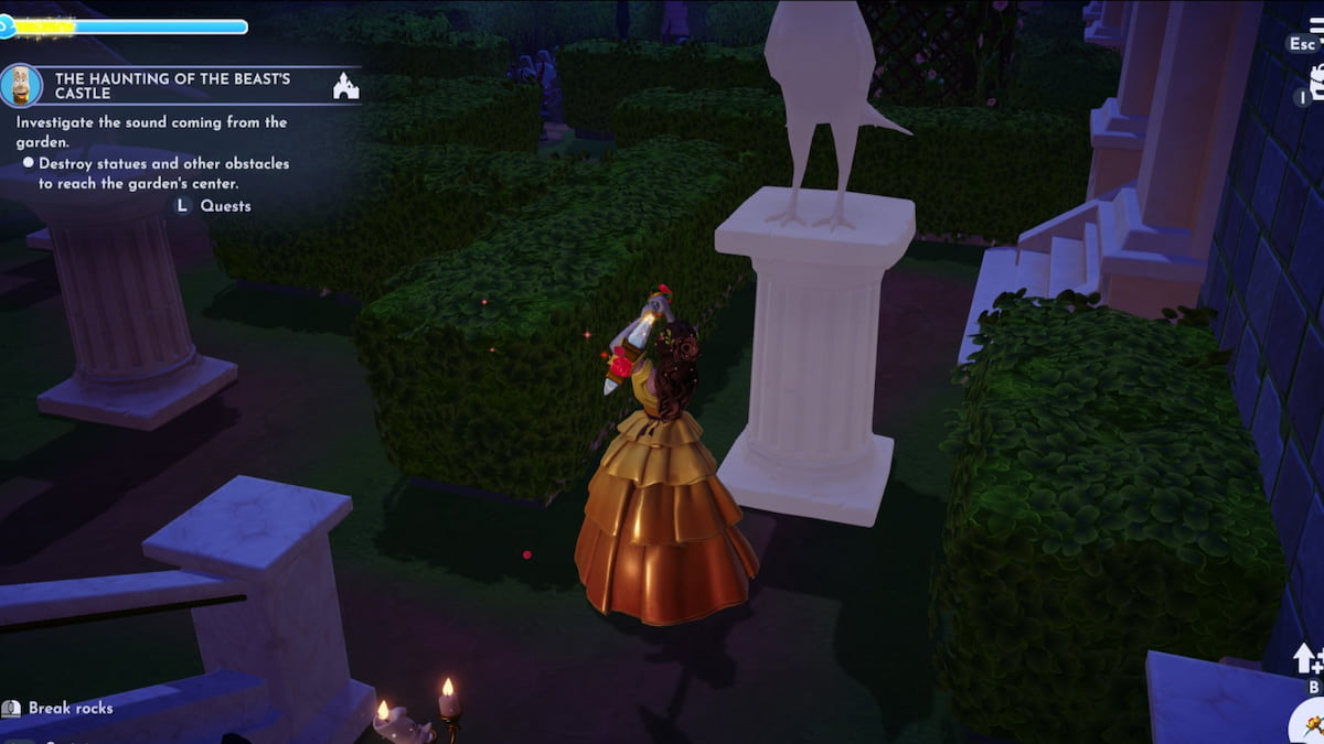 The Haunting of Beast's Castle quest walkthrough in Disney Dreamlight ...