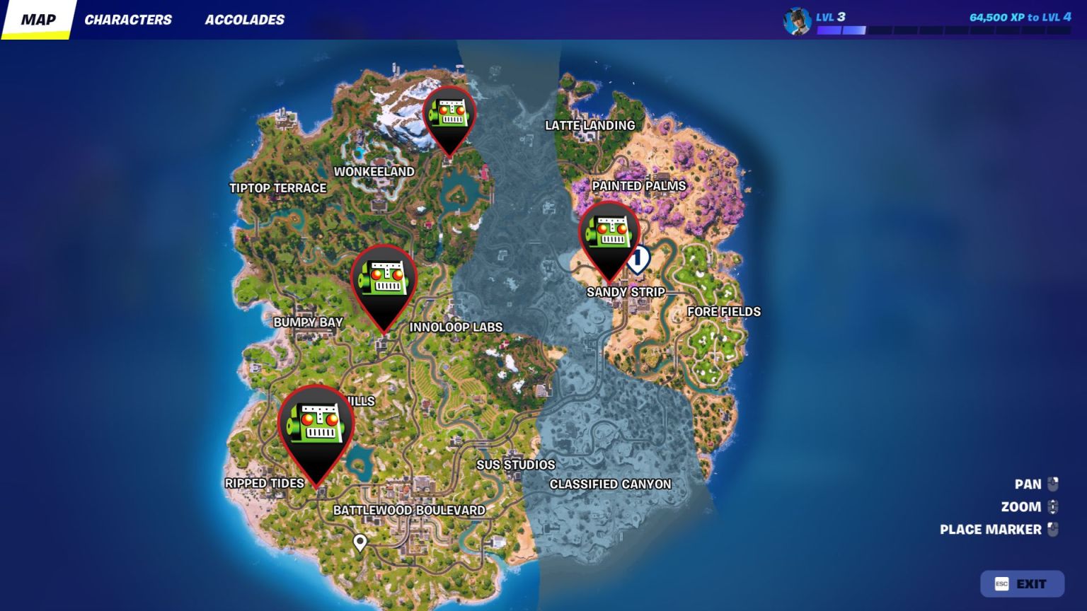 Battle Bus Wheels locations in Fortnite Chapter 7 Season 1 – Destructoid