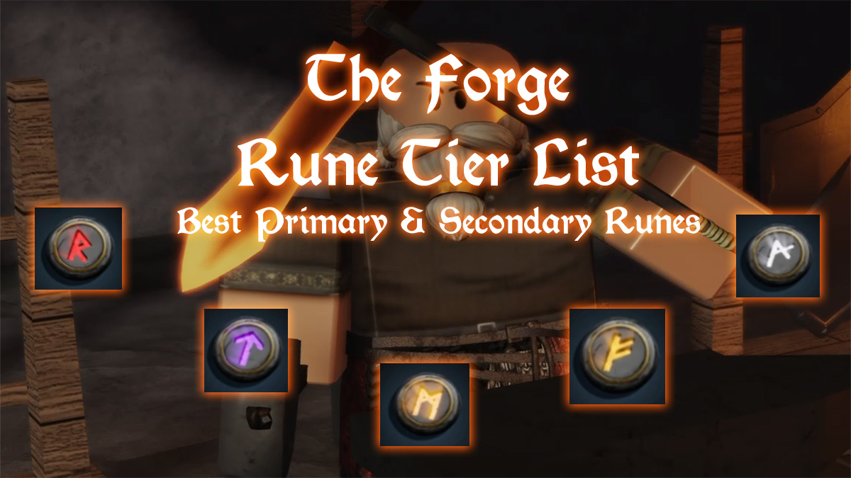 The Forge Rune Tier List - Best Runes – Destructoid