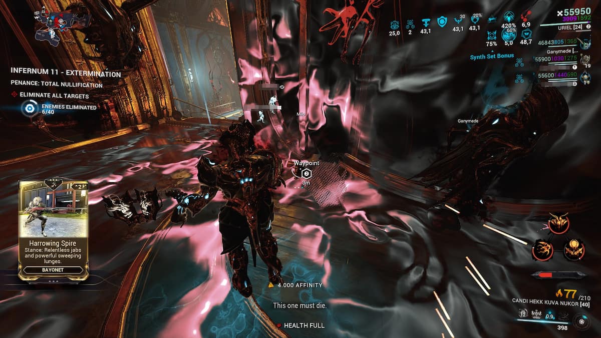How to get the Harrowing Spire Bayonet stance mod in Warframe – Destructoid