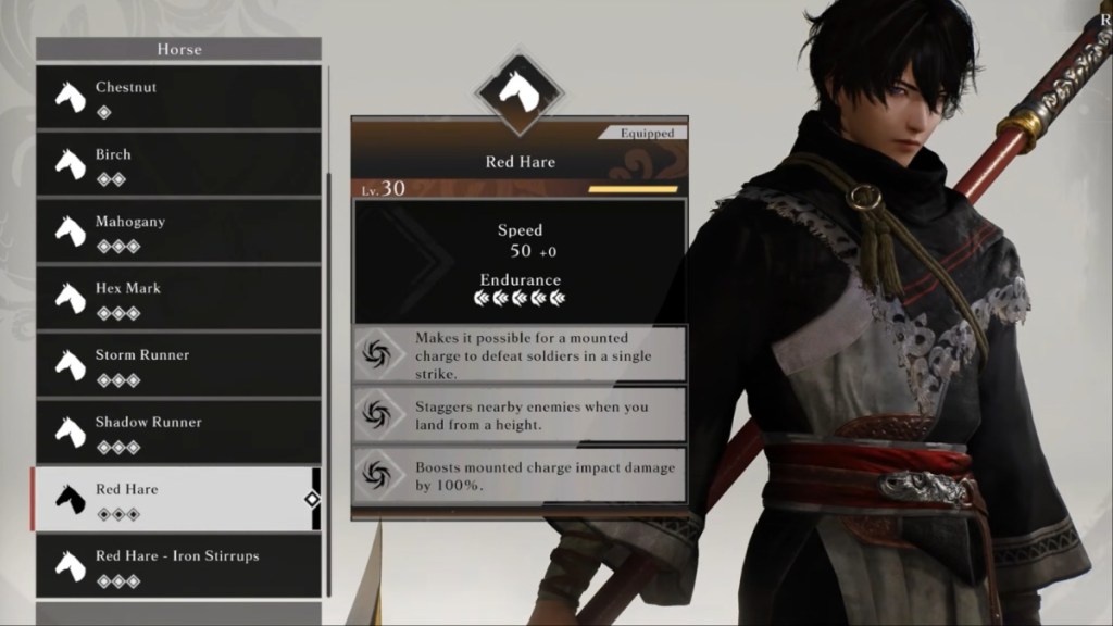 How to unlock Lu Bu's Red Hare in Dynasty Warriors Origins Visions of ...