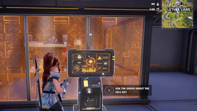 How to ask The Order how to free her from her cell in Fortnite Chapter ...
