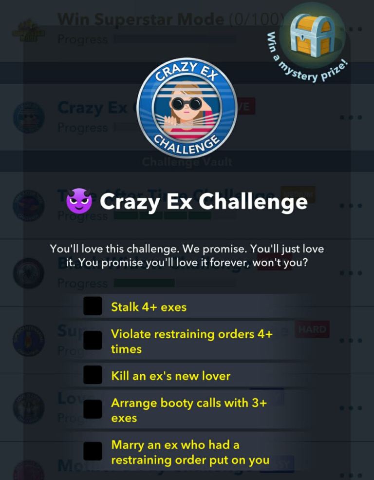 How to complete the Crazy Ex challenge in BitLife – Destructoid