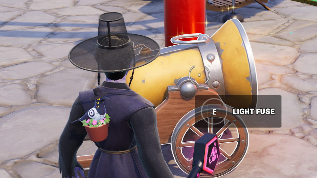 How to use Treasure Cannons to collect items for the base in Fortnite ...
