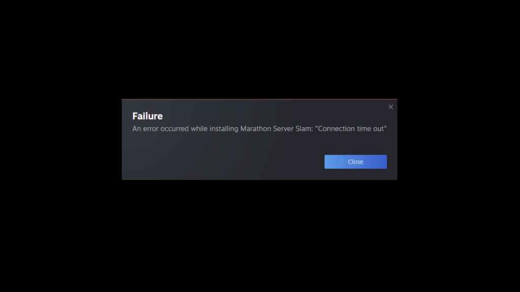 How to fix Marathon server slam 'Connection time out' error on Steam ...