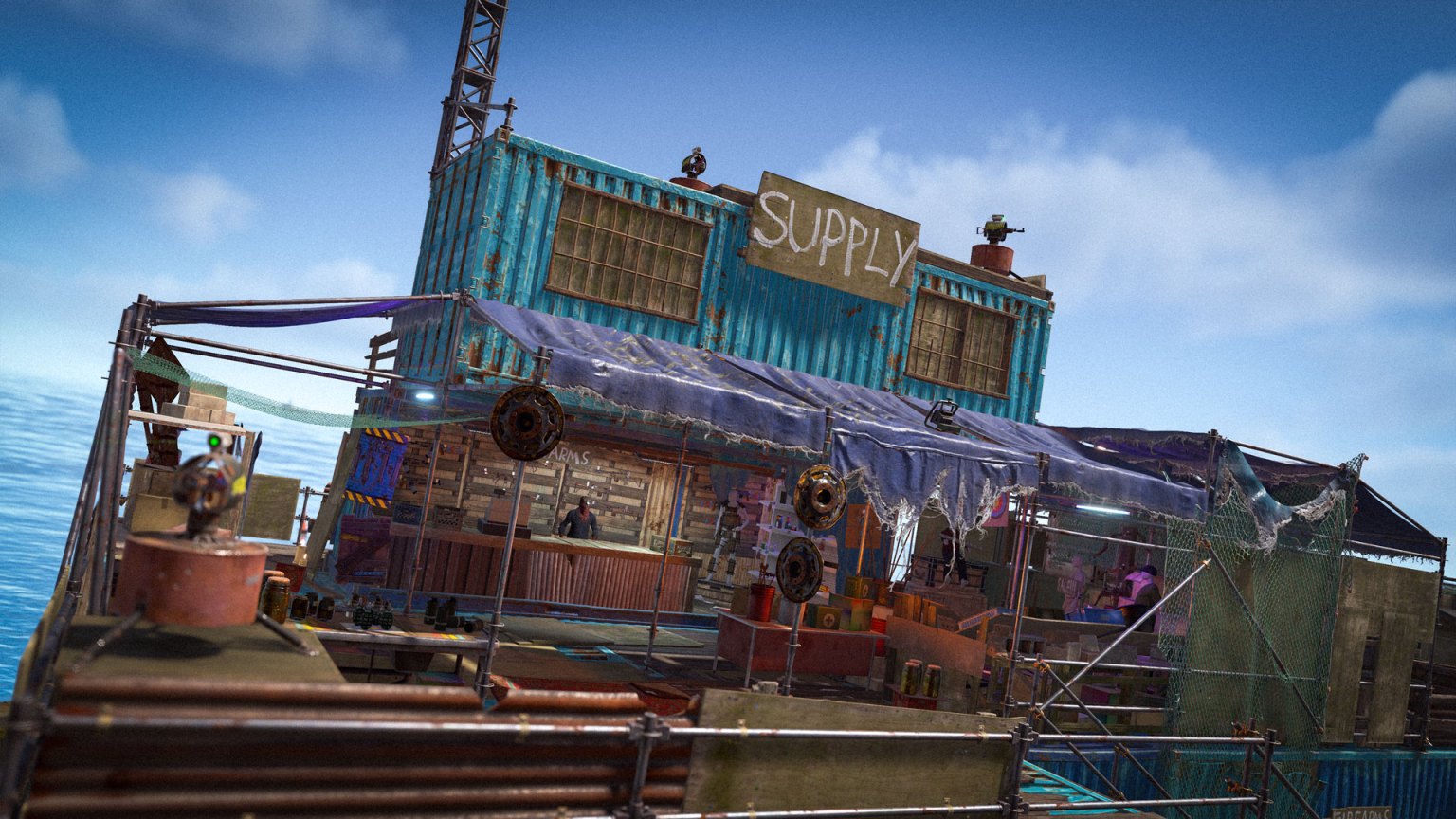 Rust Naval Update Deep Sea Location: How to reach, POIs, and more ...