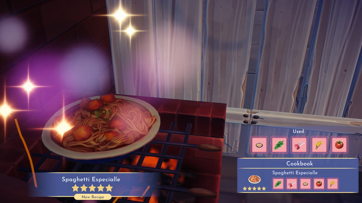 How to make Spaghetti Especialle in Disney Dreamlight Valley – Destructoid