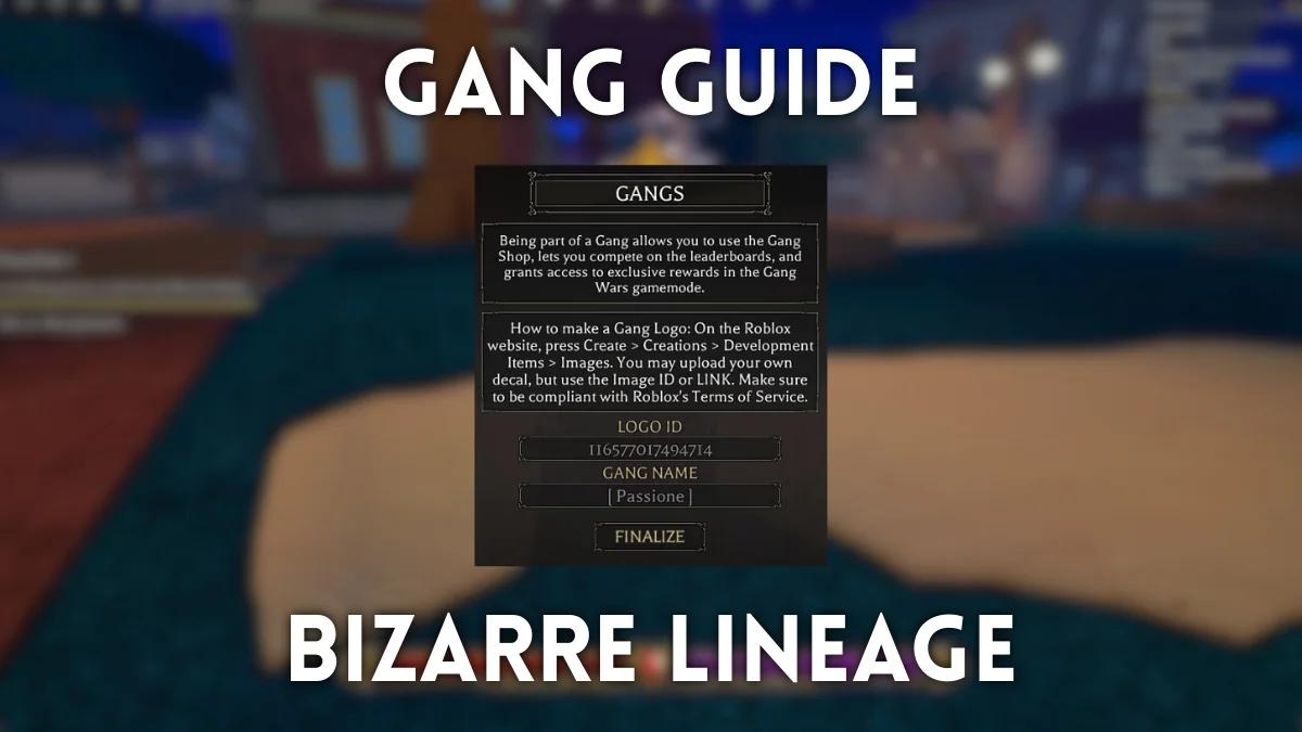 Definitive Bizarre Lineage Gangs (Clans) Guide – Destructoid