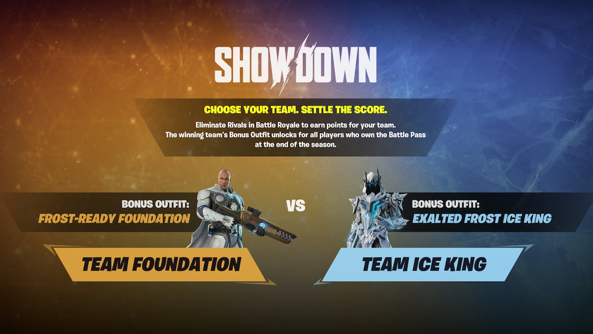 Should you join Team Foundation or Team Ice King in Fortnite Chapter 7 ...