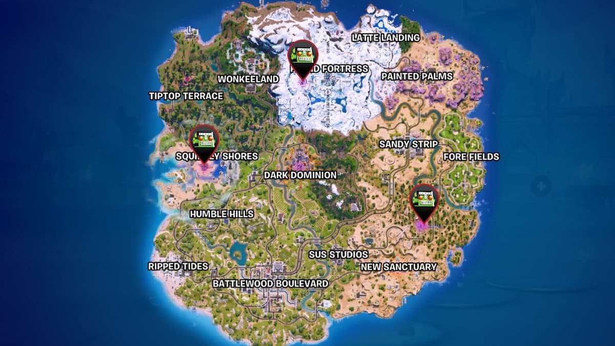 How to visit Zero Point Shards for The Foundation in Fortnite Chapter 7 ...