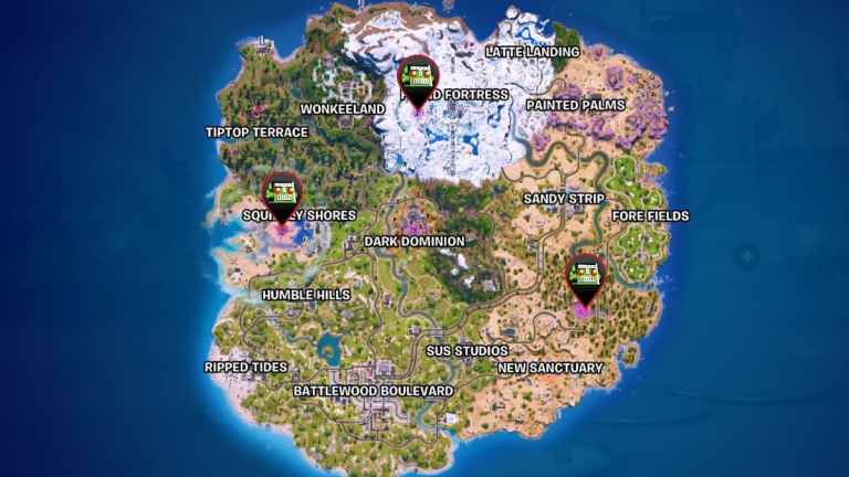 How to visit Zero Point Shards for The Foundation in Fortnite Chapter 7 ...