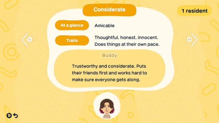 All Tomodachi Life Living the Dream personality traits – Destructoid