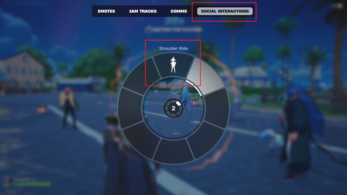 How to ride on a player's shoulders to gather intel on their movements ...