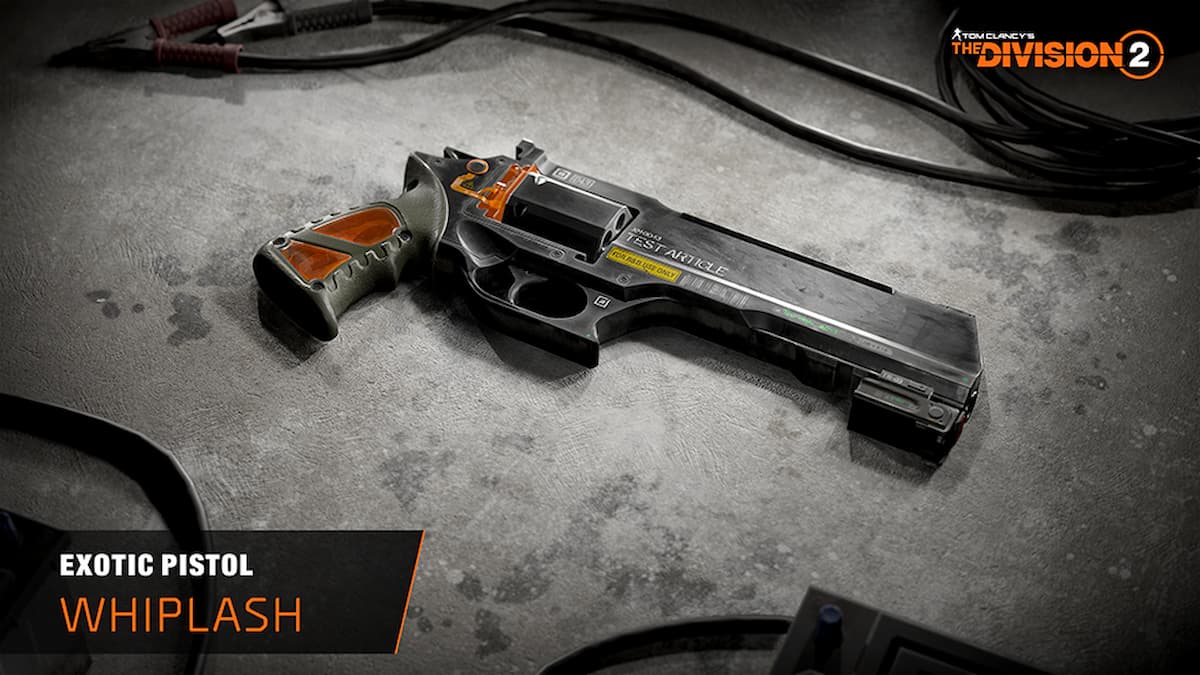 How to get the Whiplash Exotic in The Division 2 - Y8S1 Rise Up Scout ...