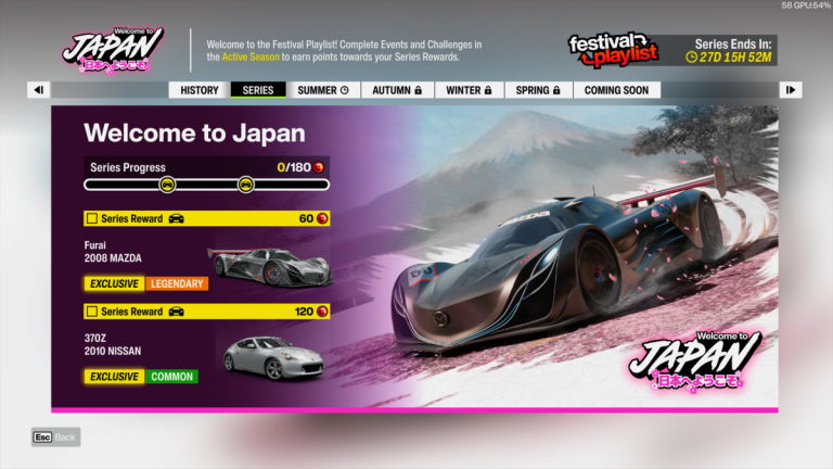 All Forza Horizon 6 Welcome to Japan festival cars and how to get them ...