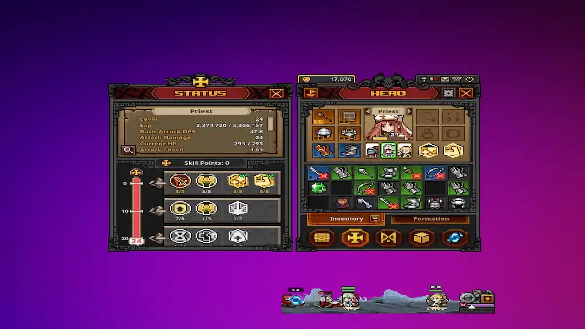 Best Priest build in TBH: Task Bar Hero – Destructoid