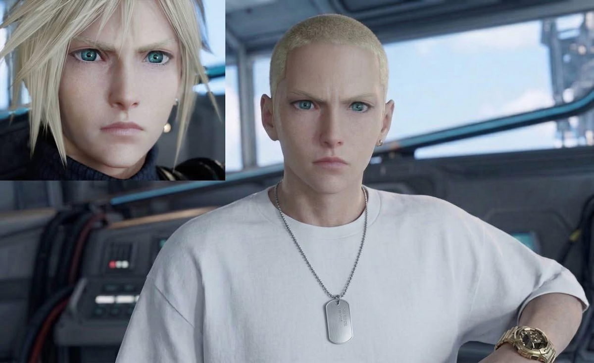 The internet thinks Cloud Strife looks like Eminem, and unfortunately ...